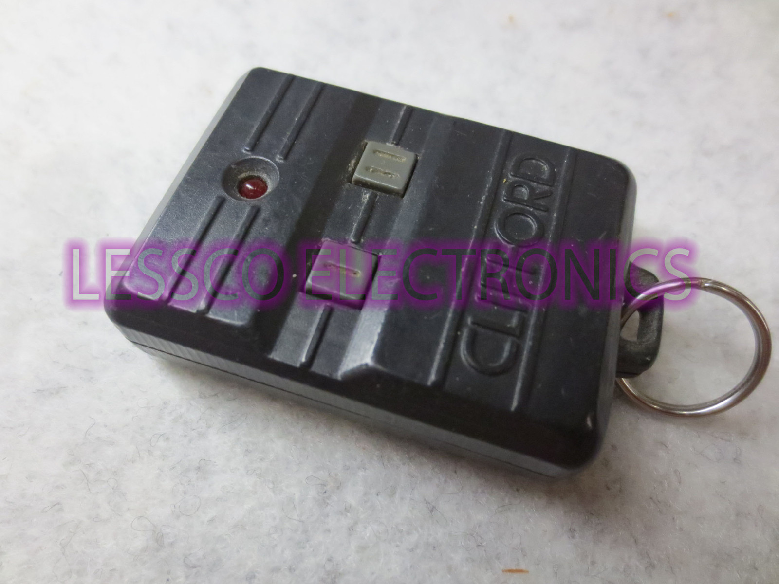 Clifford CZ57RRTX3 2 Button Red LED Replacement Transmitter Remote Fob ...