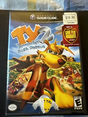 Ty the Tasmanian Tiger 2: Bush Rescue (Nintendo GameCube, 2004) NO ...