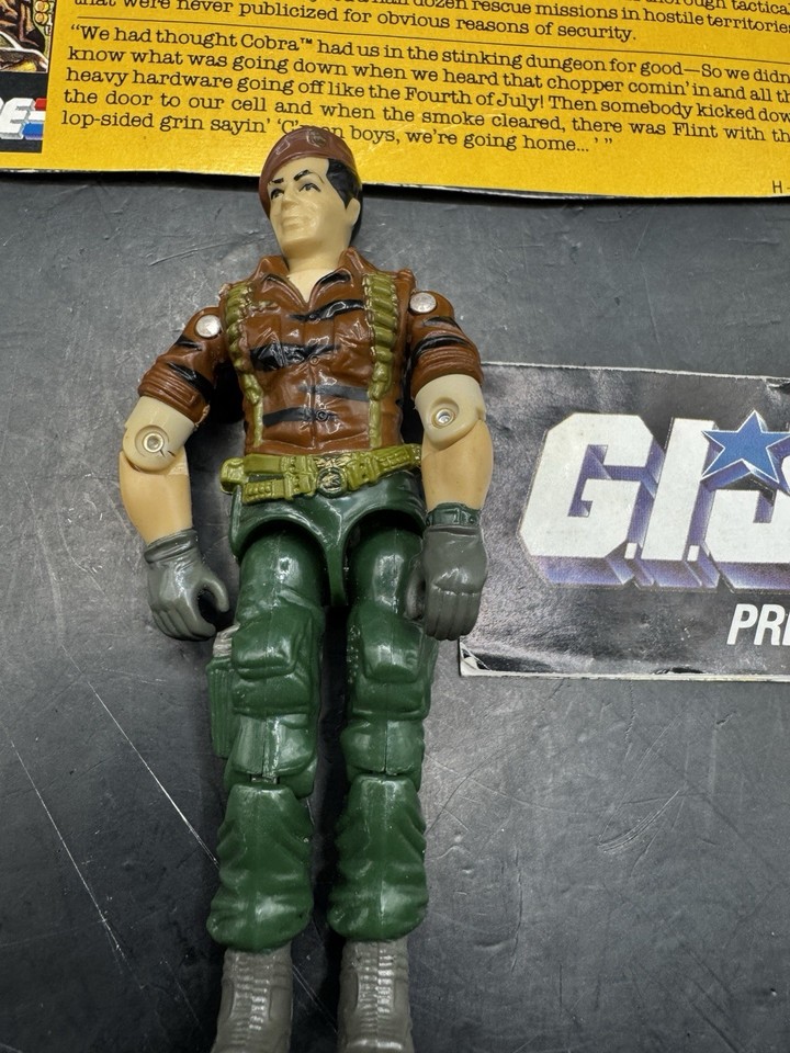 Vintage GI Joe ARAH 1988 Tiger Force Flint Not COMPLETE figure | eBay