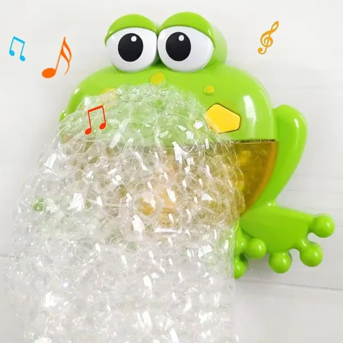 Baby Bath Bubble Machine Crabs Frog Music Kids Bath Toy Bathtub Soap ...
