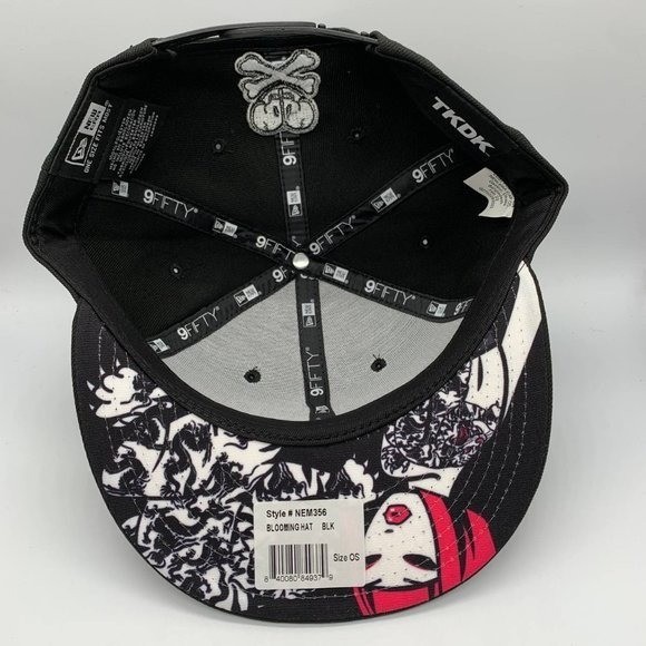 TKDK Tokidoki Flower Girl Hat Men Black 9Fifty New Era Snap Back Cap ...