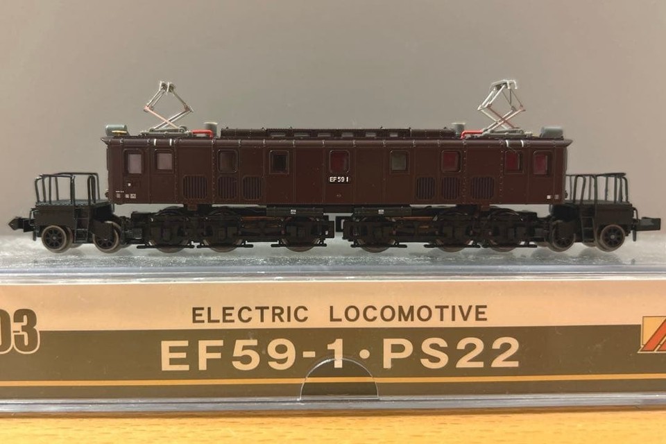 MICROACE EF59-1 PS22 Electric Locomotive N Gauge | eBay UK