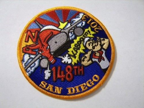 USAF PATCH 148th FIGHTER SQUADRON 2013 SAN DIEGO DEPLOYMENT:GA13-1 | eBay