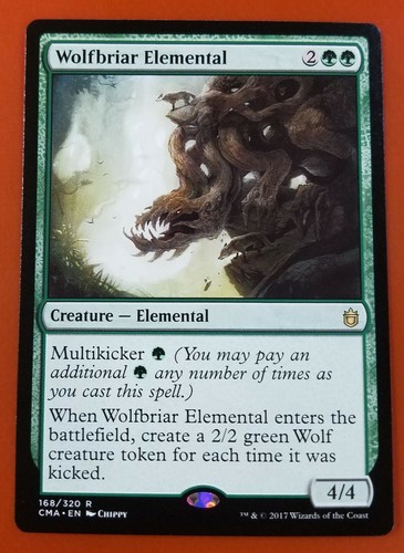 1x Wolfbriar Elemental | Commander Anthology | MTG Magic Cards | eBay