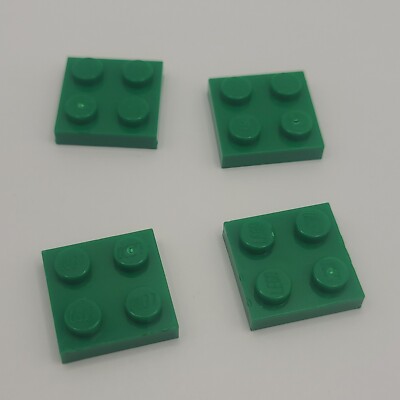 LEGO 3022 Green Plate 2 x 2 Replacement Part Piece (x4) | eBay