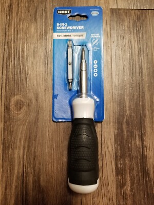 HART 9-in-1 Screwdriver with Lifetime Warranty (HHSDMB002) | eBay