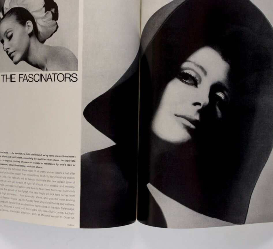 JEAN SHRIMPTON Jeanloup Sieff TOM KUBLIN Harpers Nov 1965 Donna ...