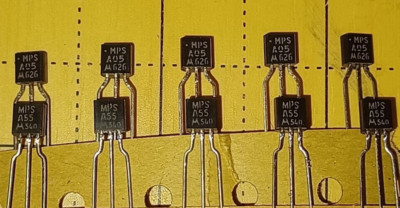 MPSA05, MPSA55 complimentary pair transistors/5 pairs/TO-92/Motorola | eBay