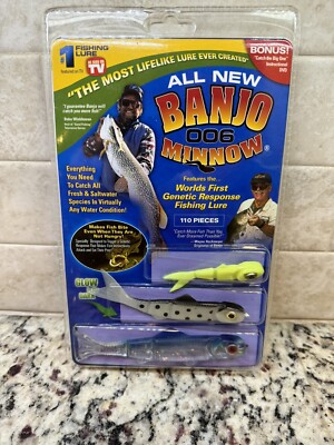 Banjo Minnow 006 • 110 Piece Fishing System Lures As Seen On TV | eBay