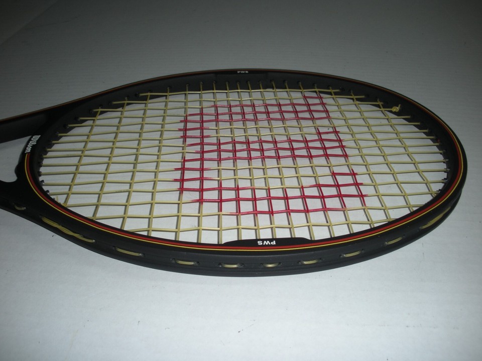 WILSON PRO STAFF 6.0 MIDSIZE 85 TENNIS RACQUET 4 1/4 ST.VINCENT HPQ ...