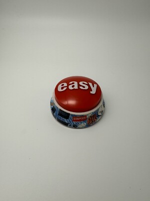 Staples "That Was Easy" Red Push Easy Button - Tested & Works! Boys ...