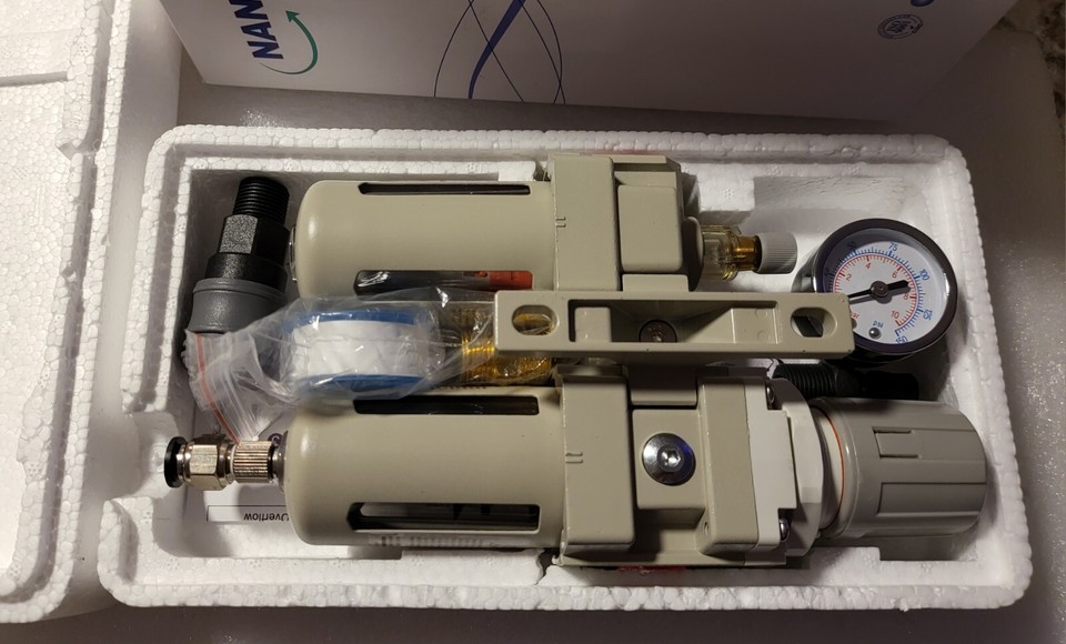Nanpu Pneumatic AC3010-03NPT Compressed Air Filter Regulator Combo | eBay