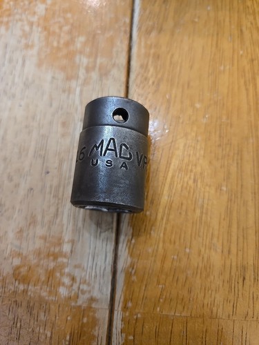 Mac Tools 1/2" Drive 11/16" 6PT SAE Shallow Impact Socket USA VP226 | eBay