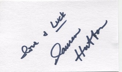 LAUREN HUTTON signed AUTOGRAPH 2605 | eBay