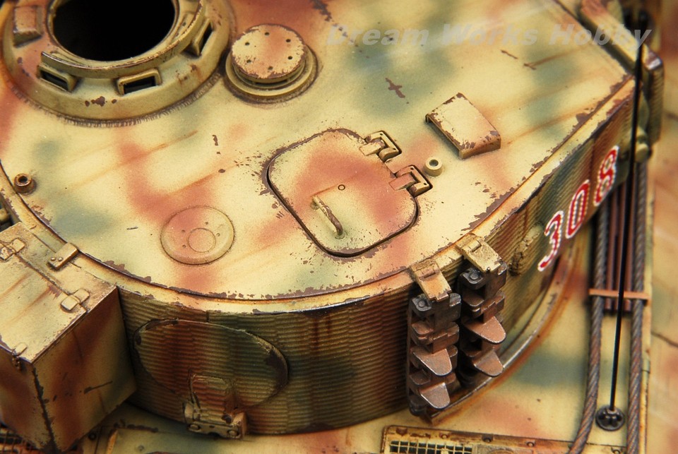 Award Winner Built Tamiya 1/35 Tiger #308 Pz.Abt.502 Latvia 1944 +3 ...