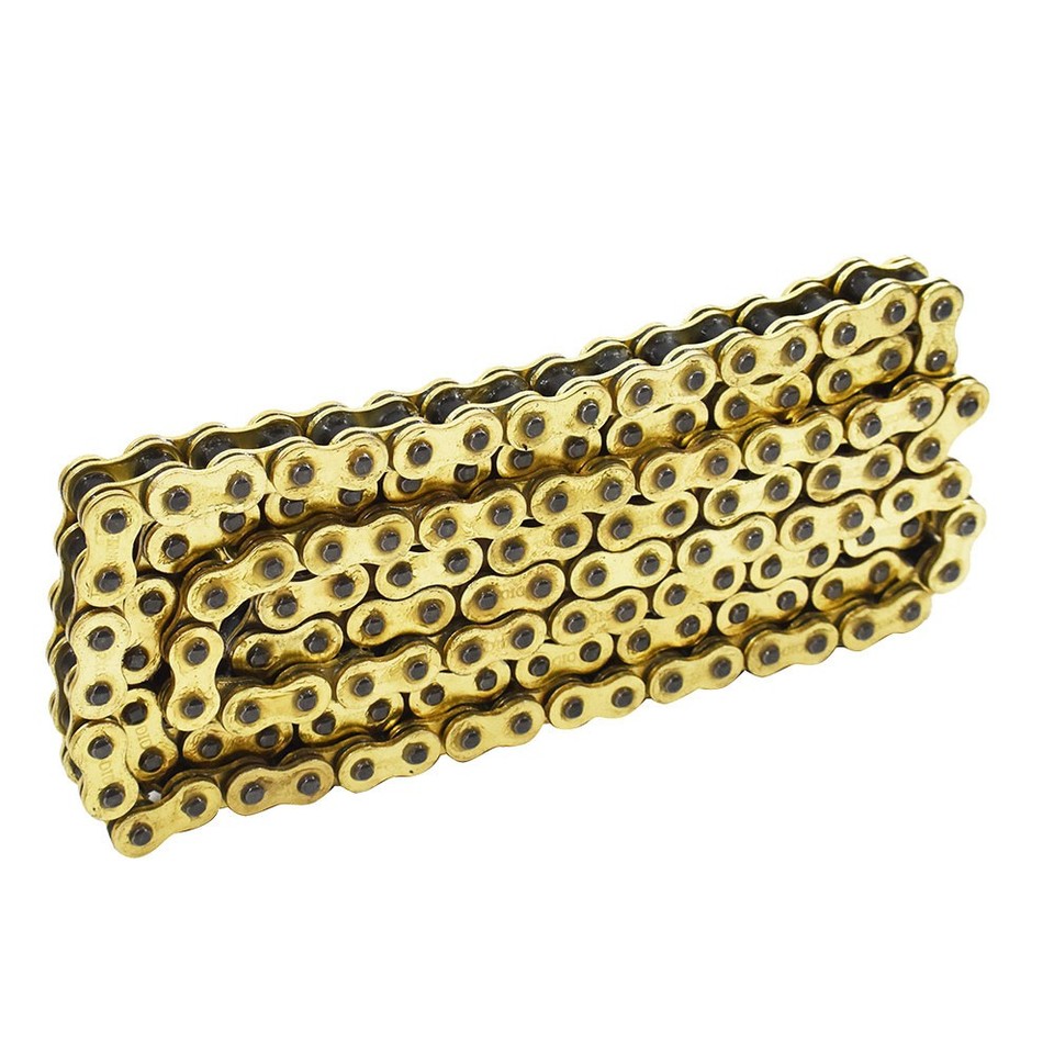 Gold 530x130 O-Ring Drive Chain Motorcycle 530 Pitch 130 Links | eBay