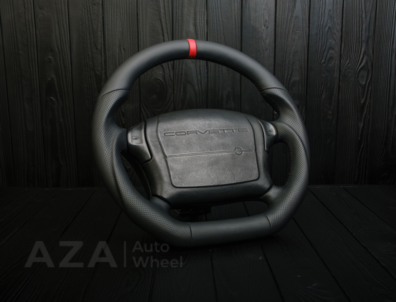 Corvette C4 Custom Steering Wheel Customized 1990-1994 Flat Bottom D ...