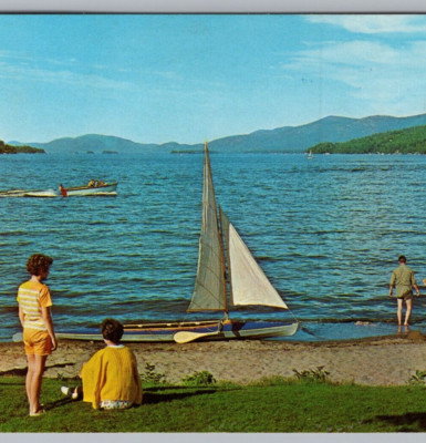 1964 "Queen of American Lakes" Lake George, Warren County NY VTG ...