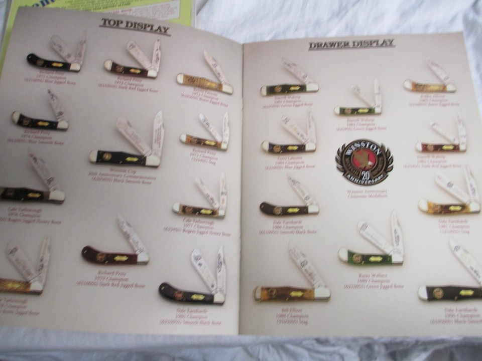 CASE 1995,96,2006,2007 CATALOGS & COLLECFTORS CLUB NEWSLETTERS LOT OF ...