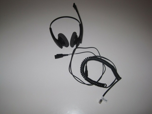 Jabra HSC023 Duo- Headset Telefon mit Adapter günstig kaufen | eBay
