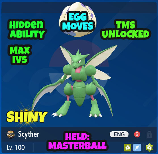 Shiny Scyther