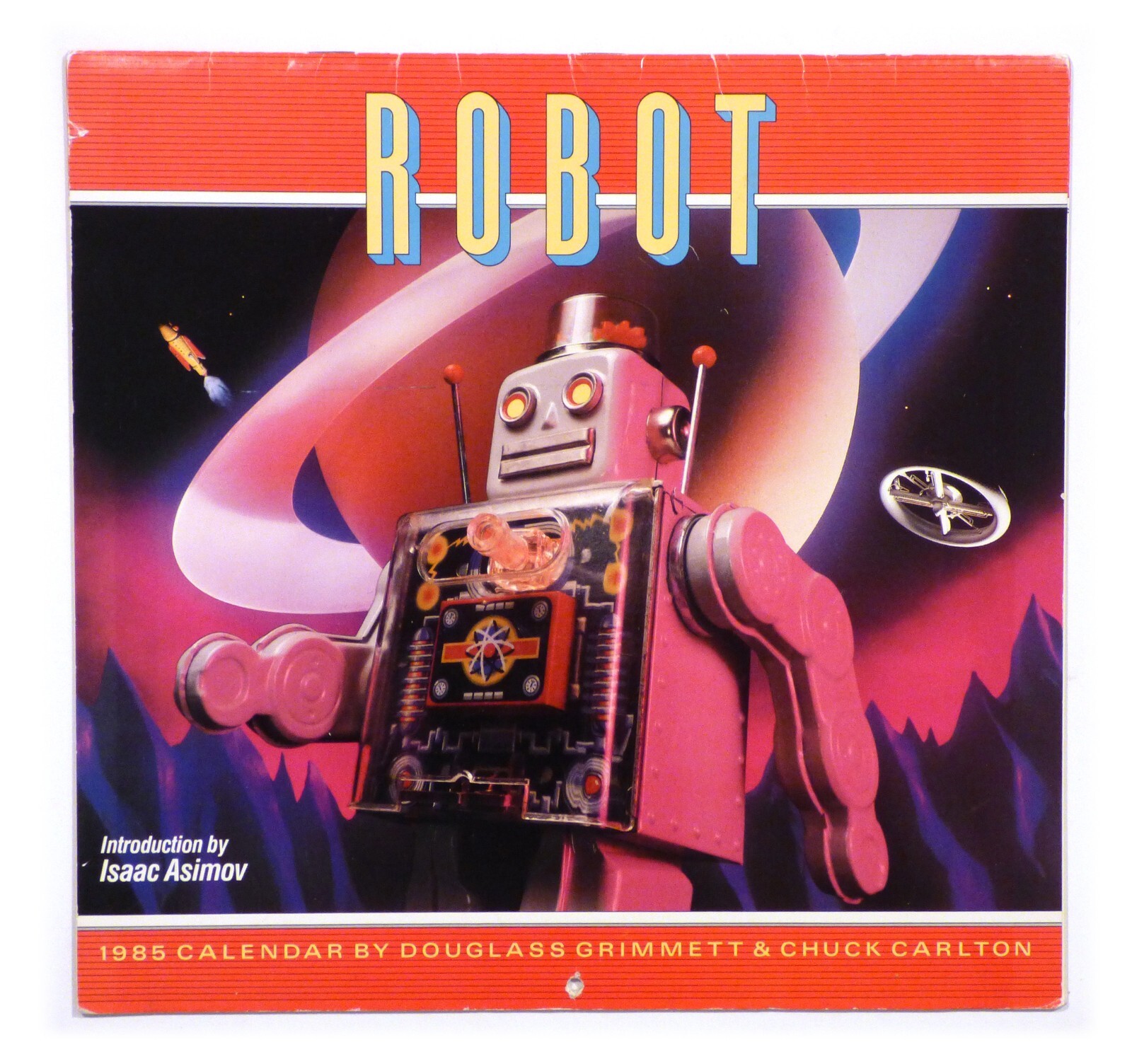 1985 Original ROBOT CALENDAR Vintage Space Toys Sci-Fi Photos!! | eBay
