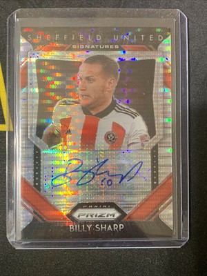 Billy Sharp 2020-21 Prizm EPL Premier League Breakaway Pulsar Auto ...
