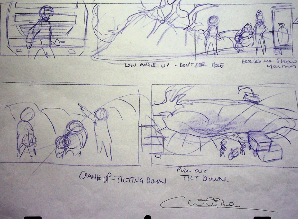 Fantastic Mr. Fox 2009 Production Hand-Drawn Early Concept Storyboard ...