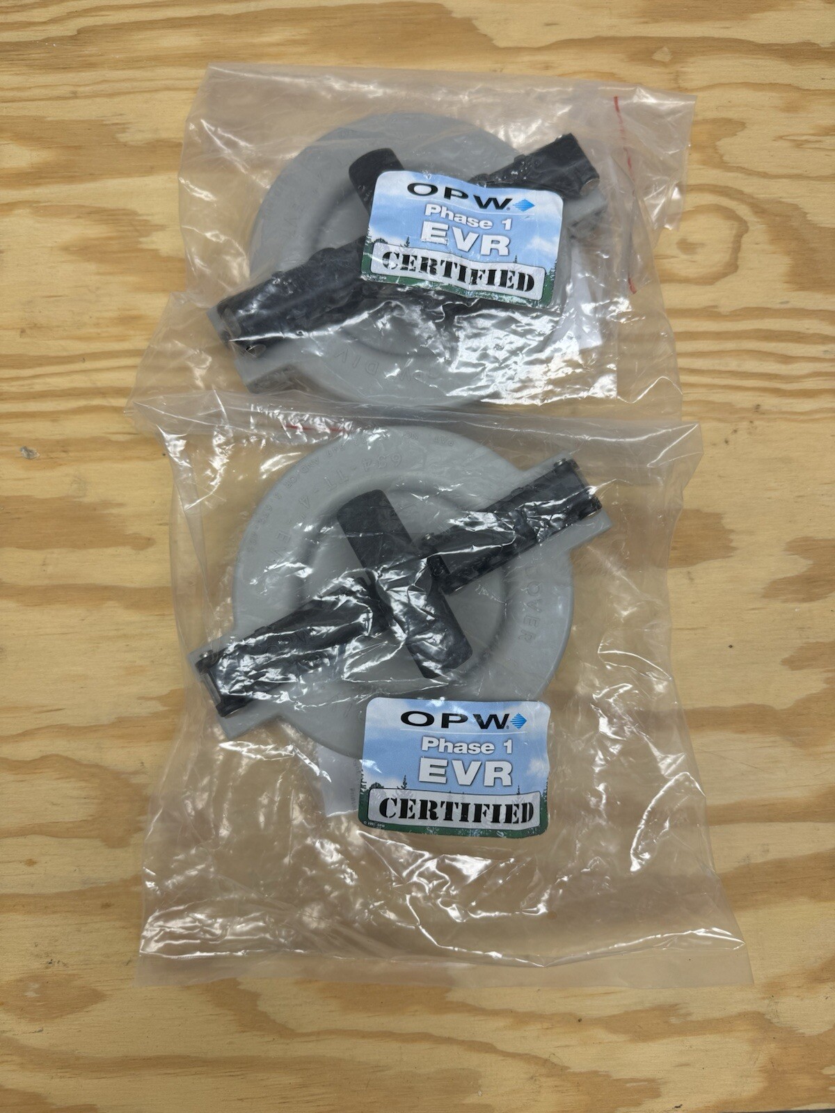 OPW 4 Tight-Fill Top Seal Fuel Cap, 4", Grey 634TT-7085-EVR (Qty of 2 ...