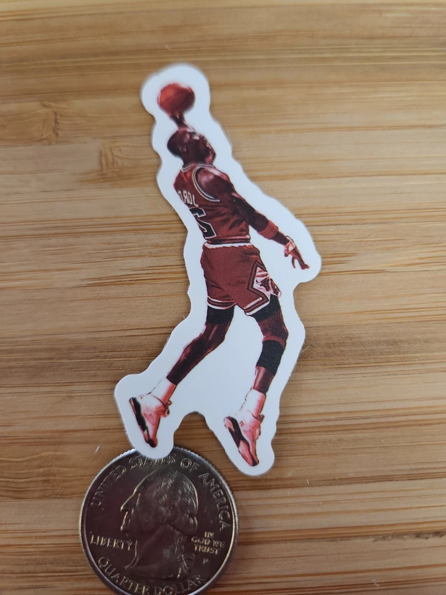 Michael Jordan Sticker Basketball Decal For Laptop Or Any