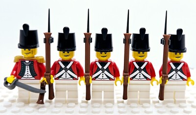 British Colonial American Legion Infantry Soldiers made w/ real LEGO ...