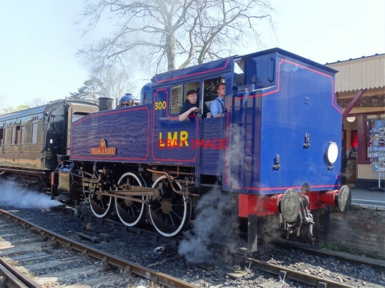 PHOTO (2) LMR (LONGMOOR MILITARY RLY) LOCO NO 300 FRANK S ROSS KENT ...