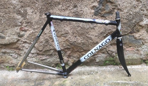 Colnago Mega Master Art DECOR 56cm Frame Campagnolo Record C RARE | eBay