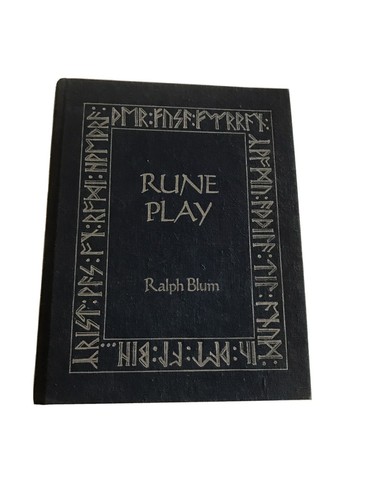Rune Play book HC by Ralph Blum 1985 1st Edition NO DJ Game | eBay
