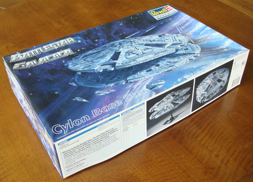 BATTLESTAR GALACTICA Cylon Base Star Model Kit 85-3619 Revell Monogram ...