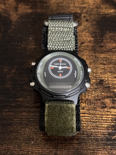 Vintage Military Edelweiss Watch - Ronda Rousy - Mile 22 Watch | eBay