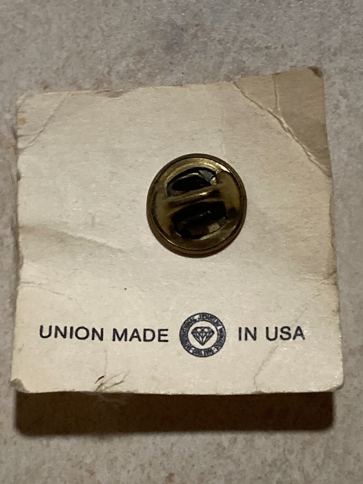Vtg GOP Elephant Republican Gold Tone Lapel Collectible 1" Pin - Grand ...