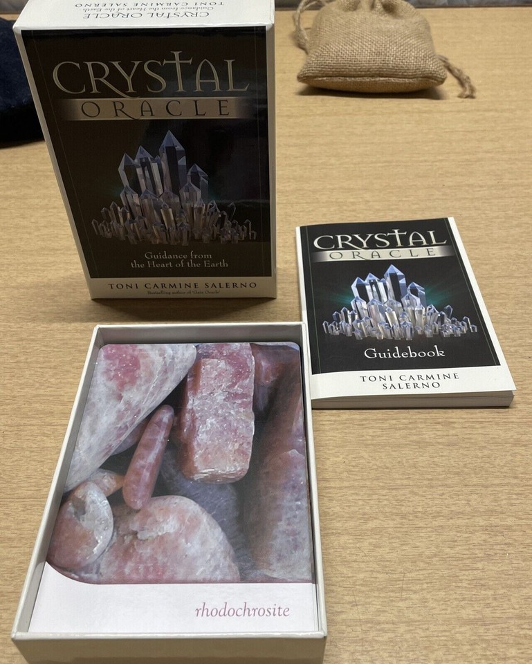 Cleansed Crystal Oracle: Guidance From the Heart Of Earth Toni Carmine ...