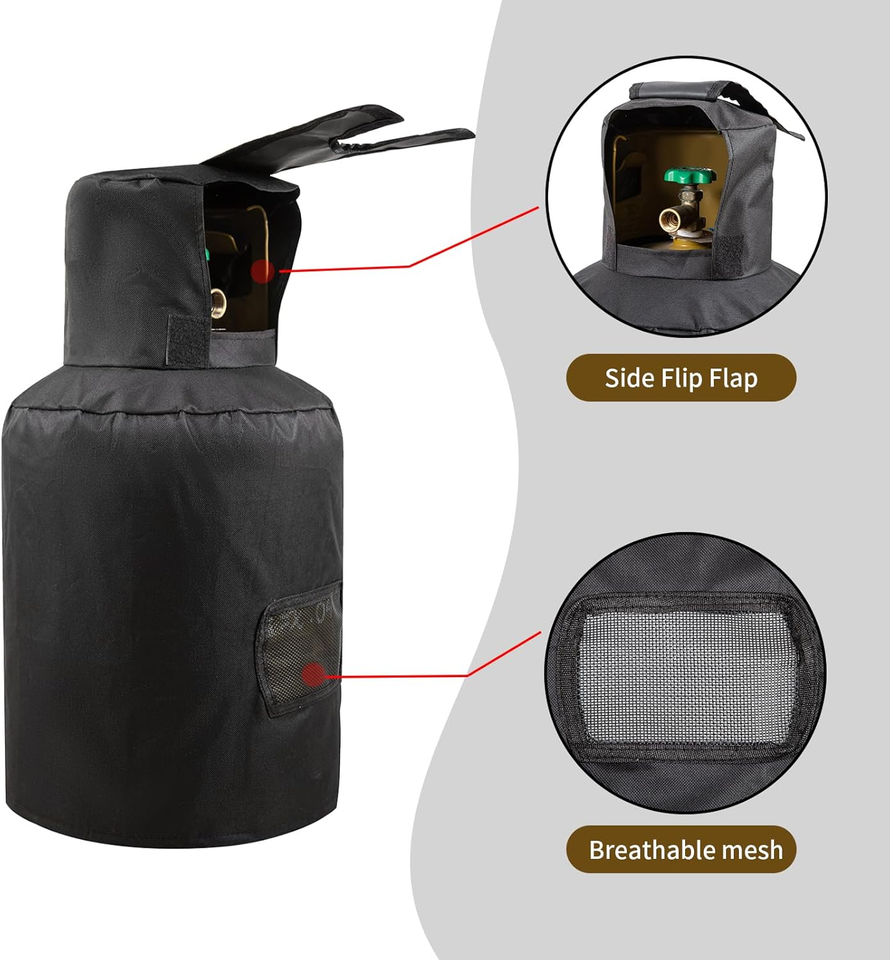 20Lb Propane Tank Cover ,Ventilated Propane Gas Can Protection Covers ...