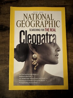 Vintage July 2011 National Geographic Journal Magazine Paperback Book ...
