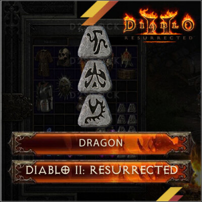 Dragon - Complete Runeword - Diablo 2 Resurrected D2r Diablo 2 | eBay