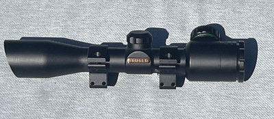 Truglo 4x32 Illuminated Reticle Crossbow Rifle Scope - Black | eBay
