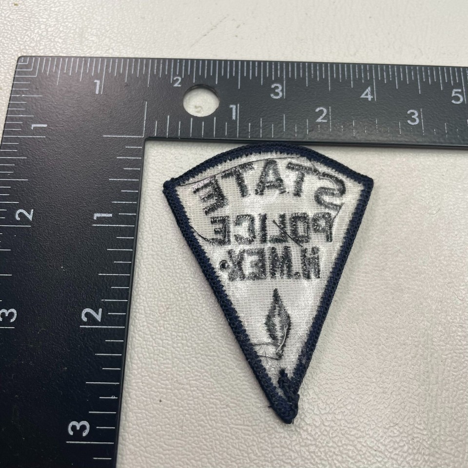 Police Patch NEW MEXICO STATE POLICE (smaller size for hat / cap) 19R8 ...