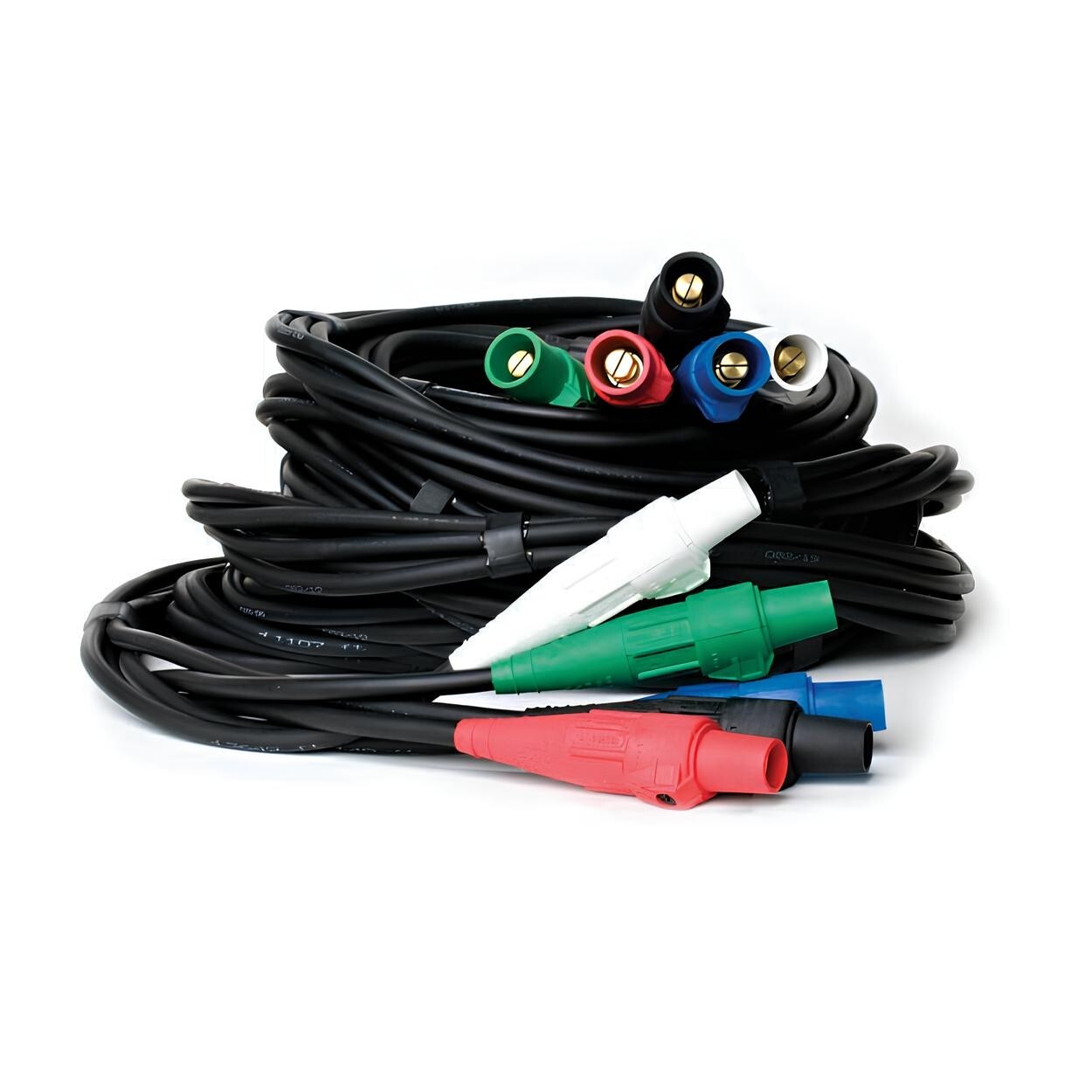 2 AWG Type SC 5-Wire Banded Cable Assemblies with Male and Female Cam ...