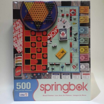 Springbok 500 Piece Jigsaw Puzzle - Board Games - Monopoly - New ...