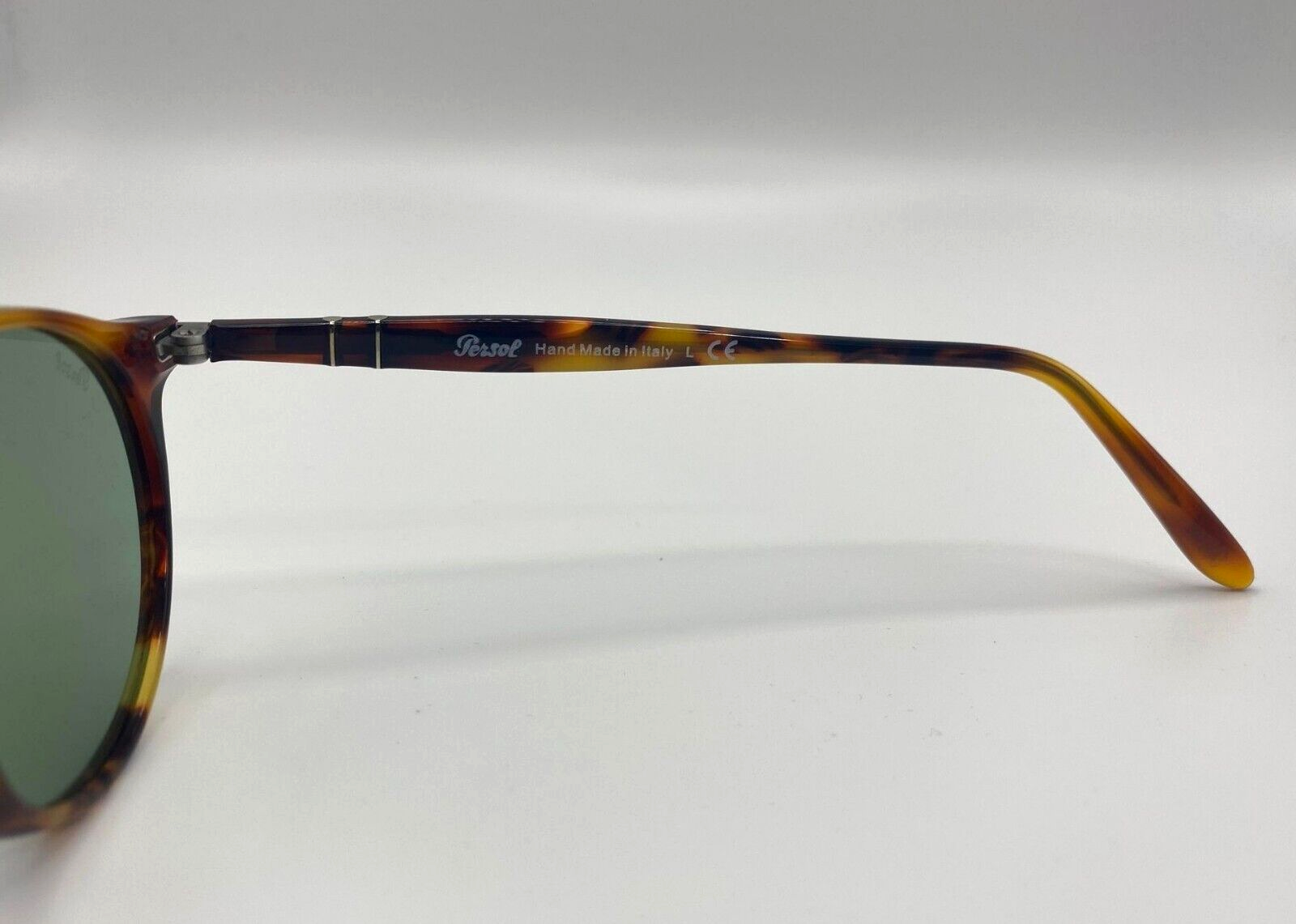 Persol PO3092SM Sunglasses 9058/52 Tortoise Brown/Green Lens 50mm | eBay