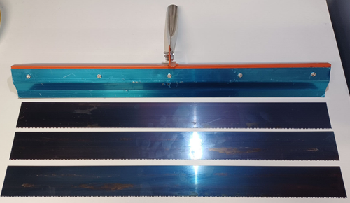 Raclette rateau crantée 2 mm de sol peinture époxy ciment revêtement | eBay