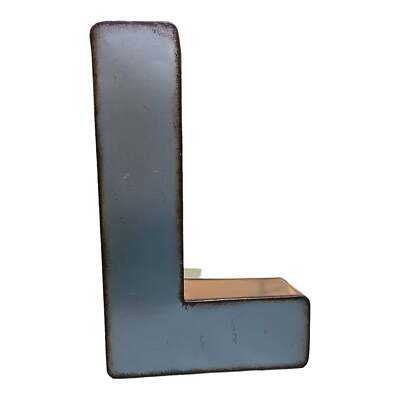 Rustic Metal Letter “L” | eBay