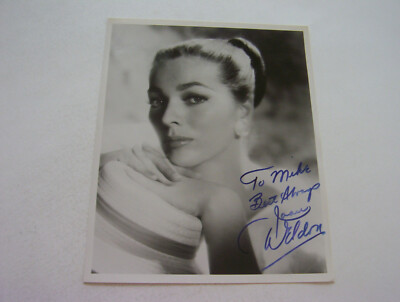 BEAUTIFUL & SENSUOUS ACTRESS JOAN WELDON 8X10 AUTHENTIC AUTOGRAPHED ...