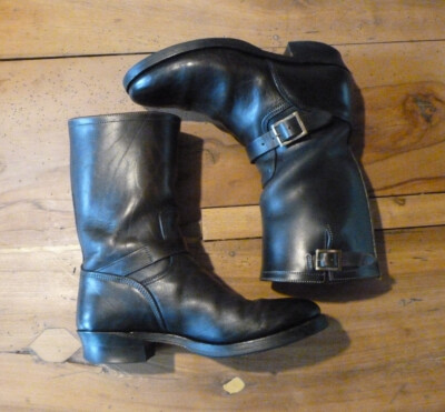 Motor Moto Dress Engineer Boots 8.5 9 Italian Horsebutt Brown Core ...